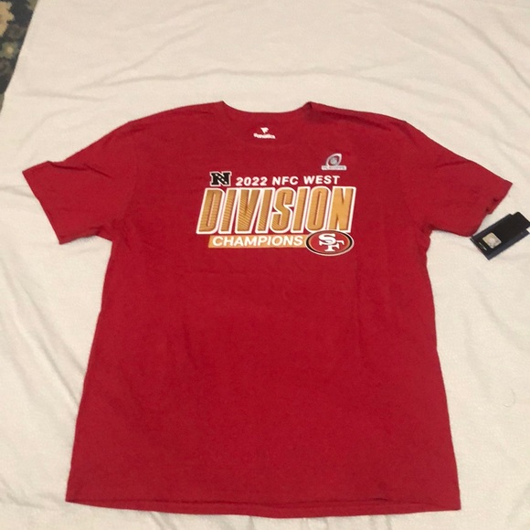 Fanatics | Shirts | 222 Ndc West Division Champion Sf Mens Tshirt Size ...